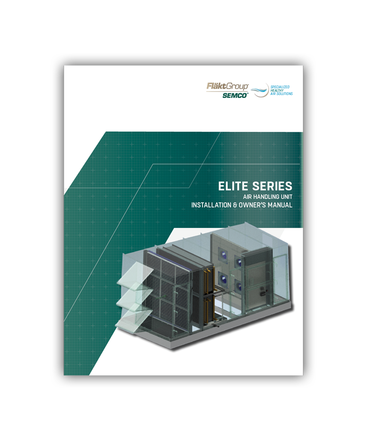 Download the ElitePro Series AHU Owner's Manual